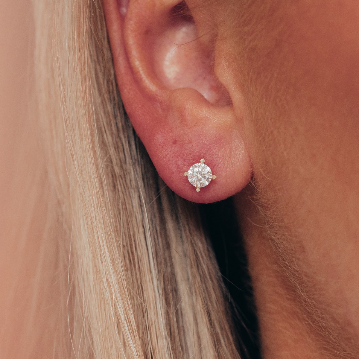 Øredobber 375 Gult Gull | Bjørklund