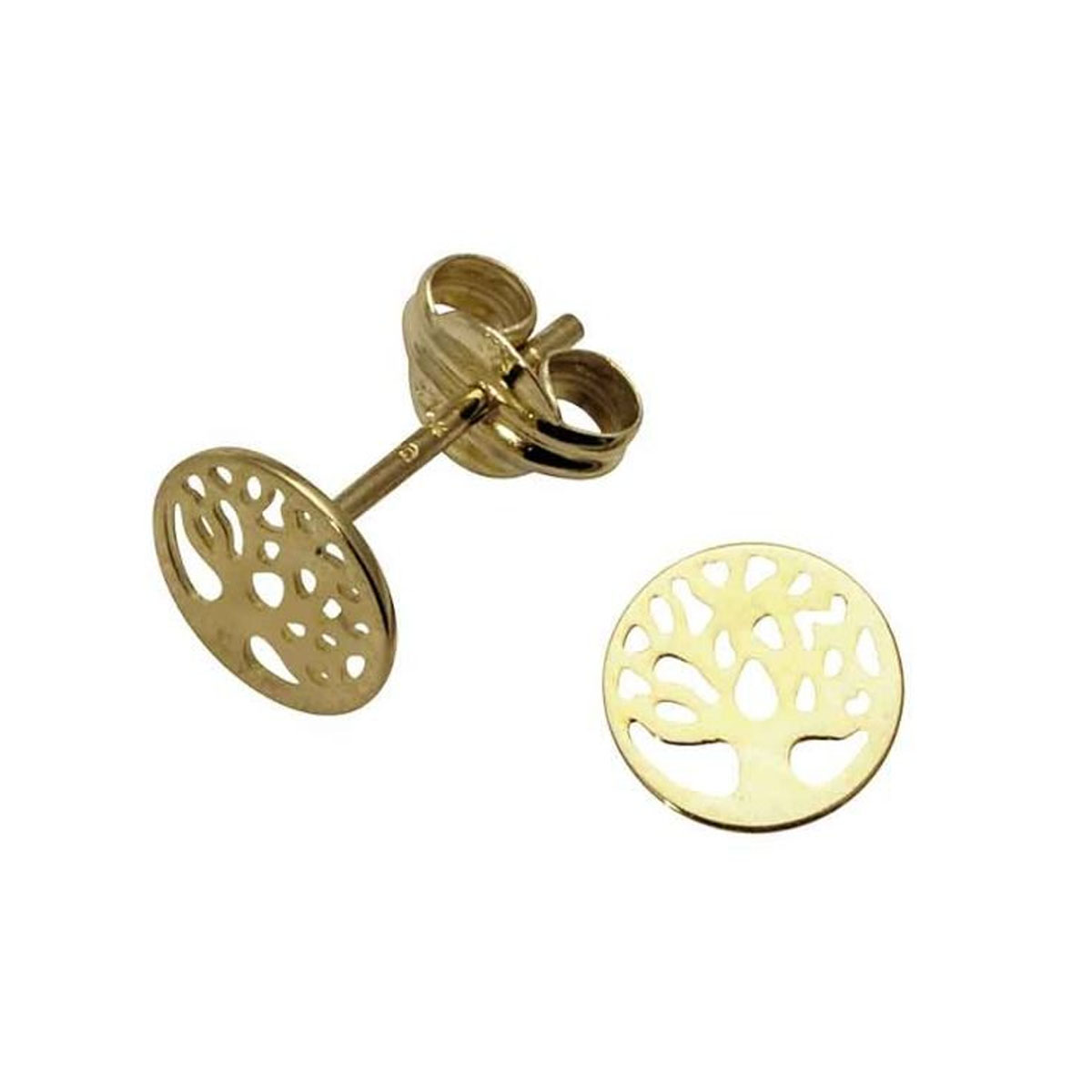 Livets tre smykke, kjede med anheng i gult gull | Bjørklund